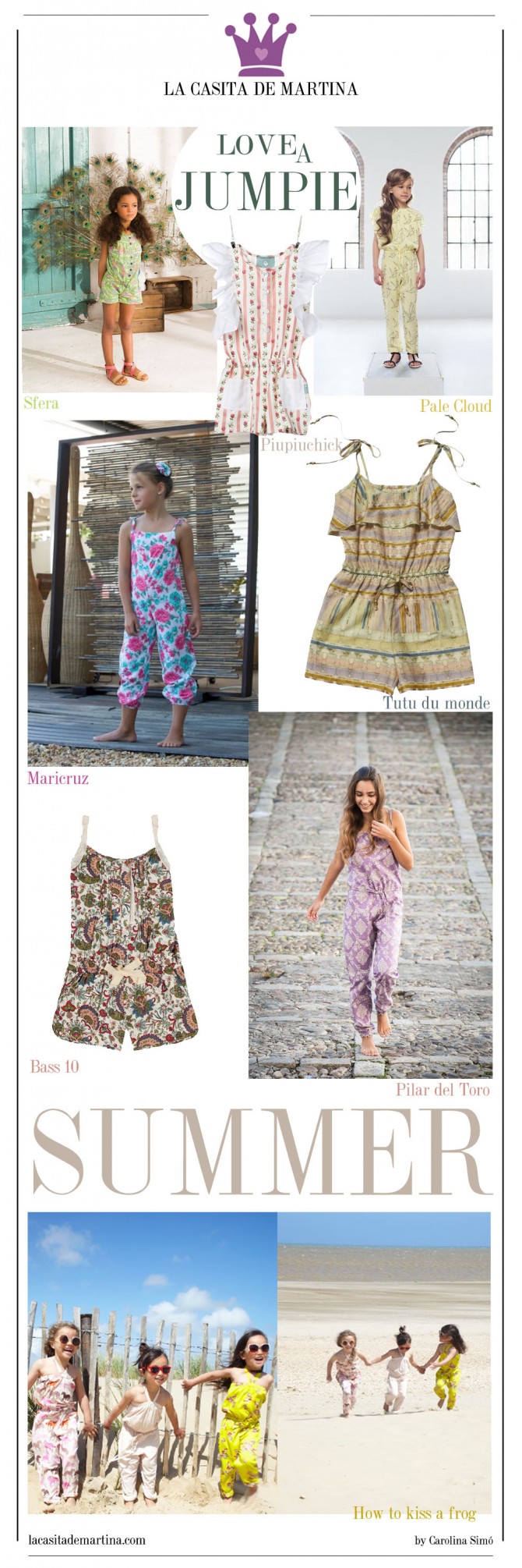 ♥ ¿Cuál será el mono más mono del verano? ♥ Tendencias Moda Infantil ...